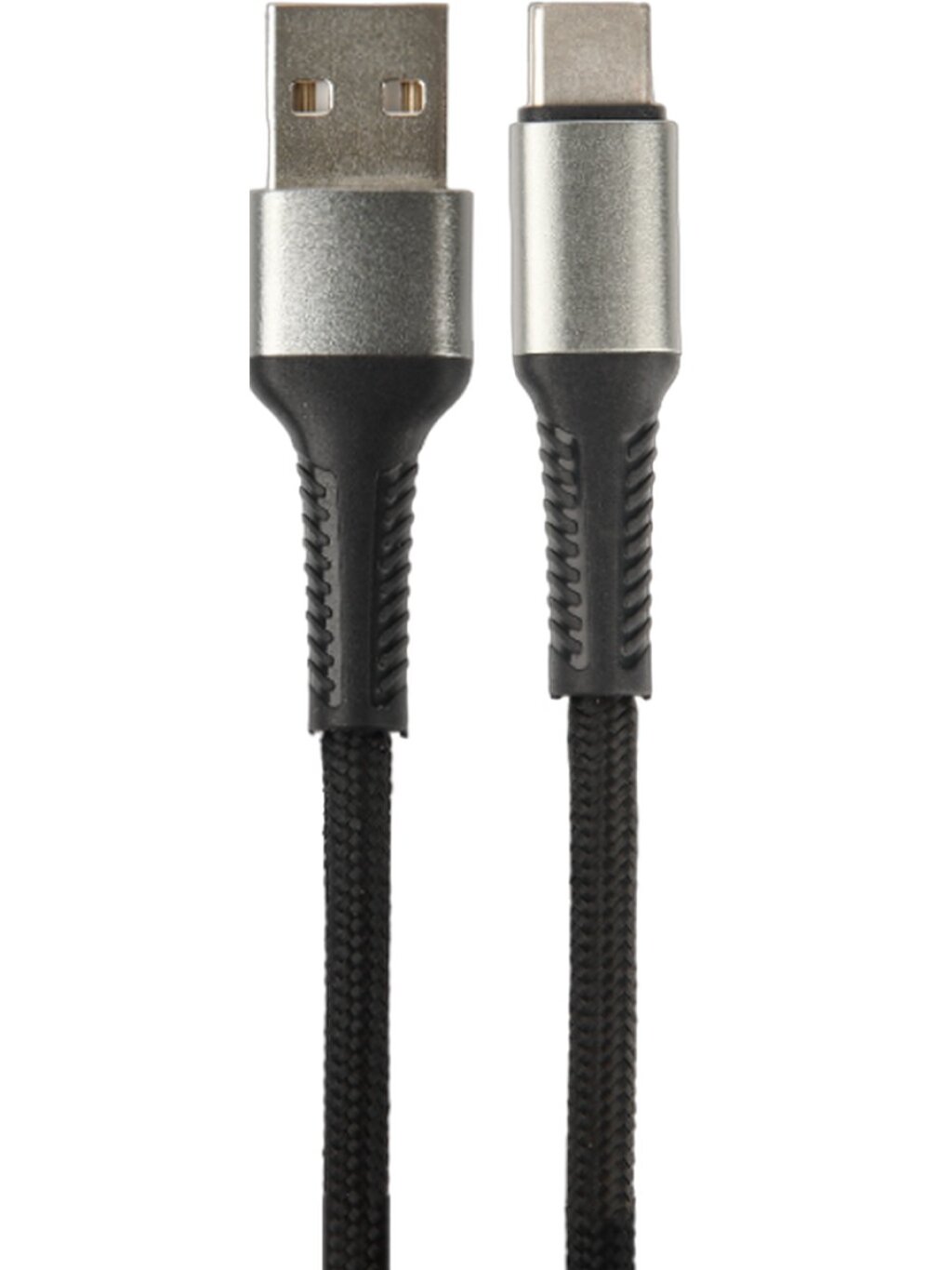 Кабель для телефона "Perfeo" AVANGARD USB (3A, длина 1 м, черный)