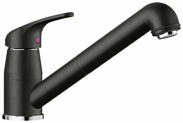 Смеситель Blanco DARAS-S Silgranit черный 526234