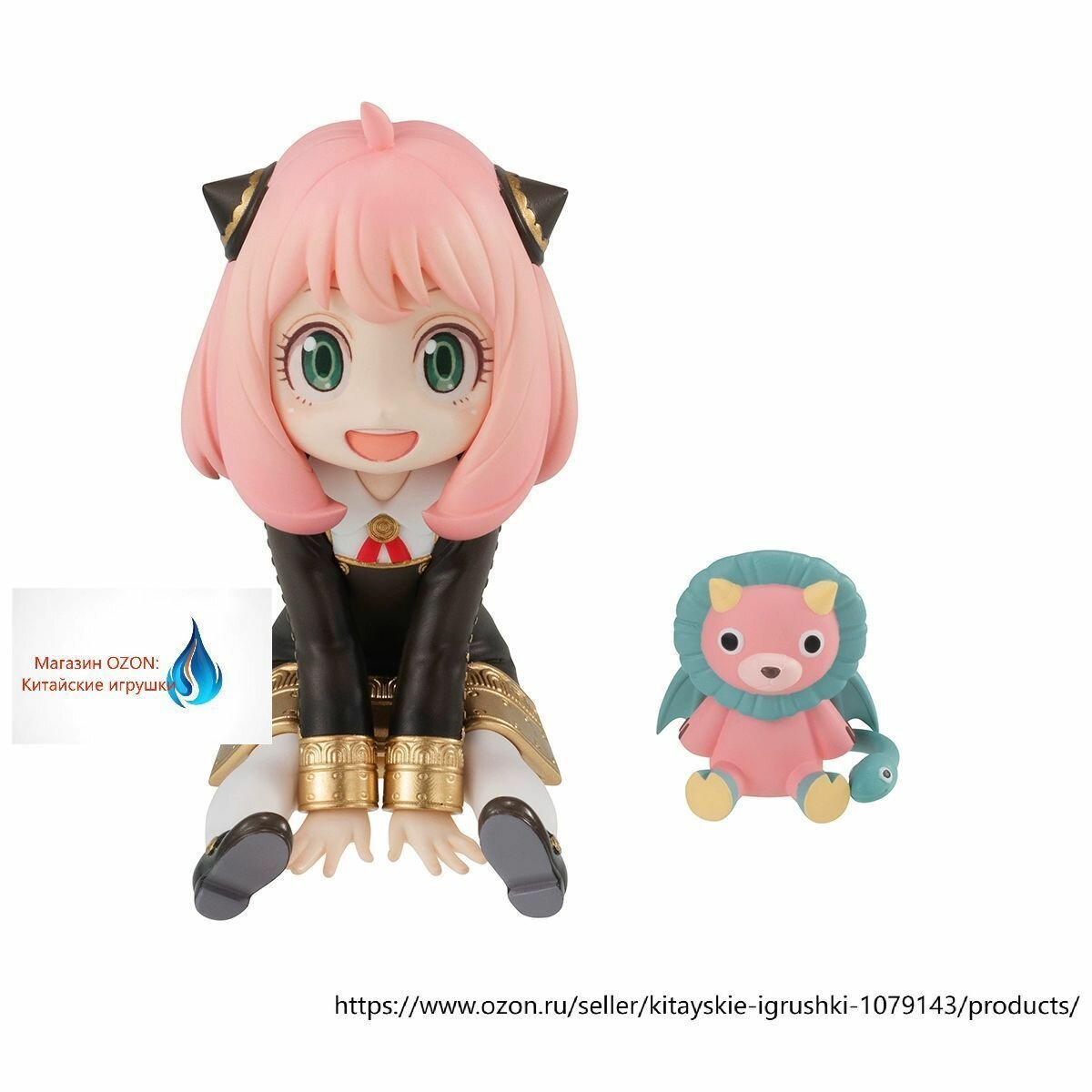 (клеймо) bilibili MH-Аниме фигурка Семья шпиона/ SPY FAMILY, Аня Форджер фигурка,6cm