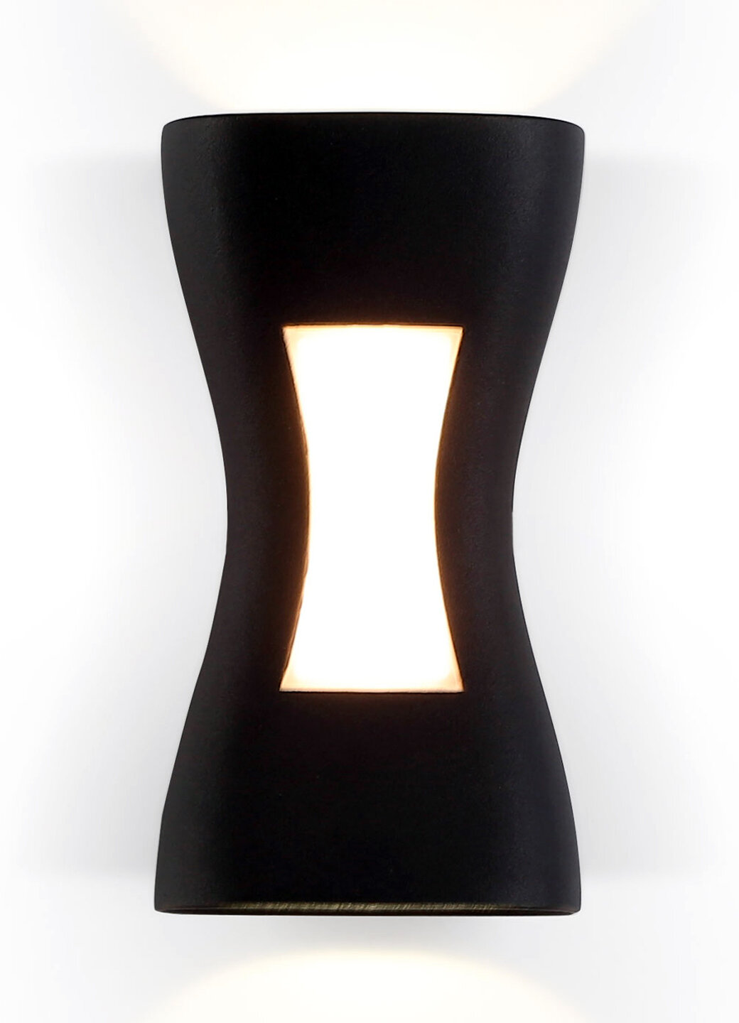 Уличный настенный светодиодный светильник IP54 Ambrella light ST4529 BK черный LED 4200K/3000K 6W IP54 150*80*55