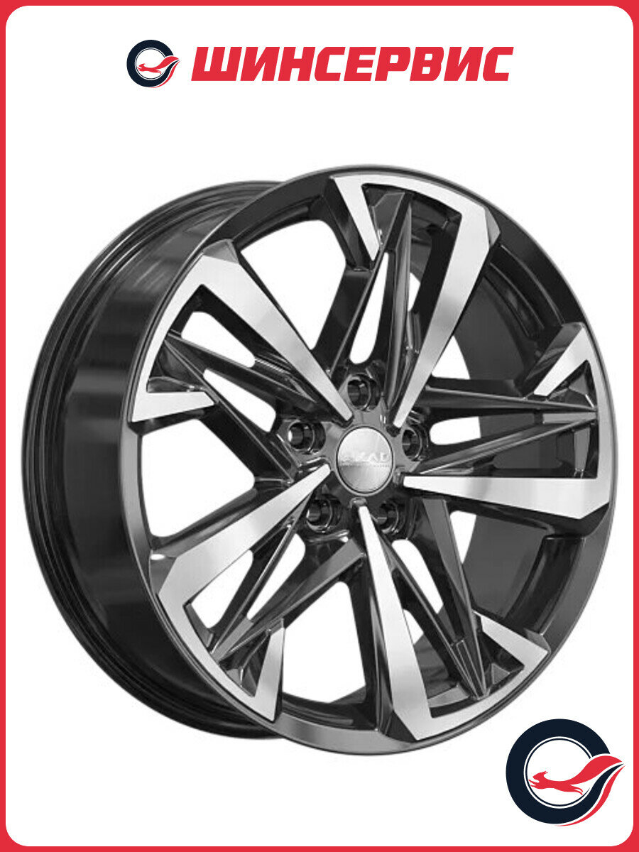 Литой колесный диск Скад Ультима R18x8.0J 5x114.3 ET40 ЦО67.1 для автомобиля