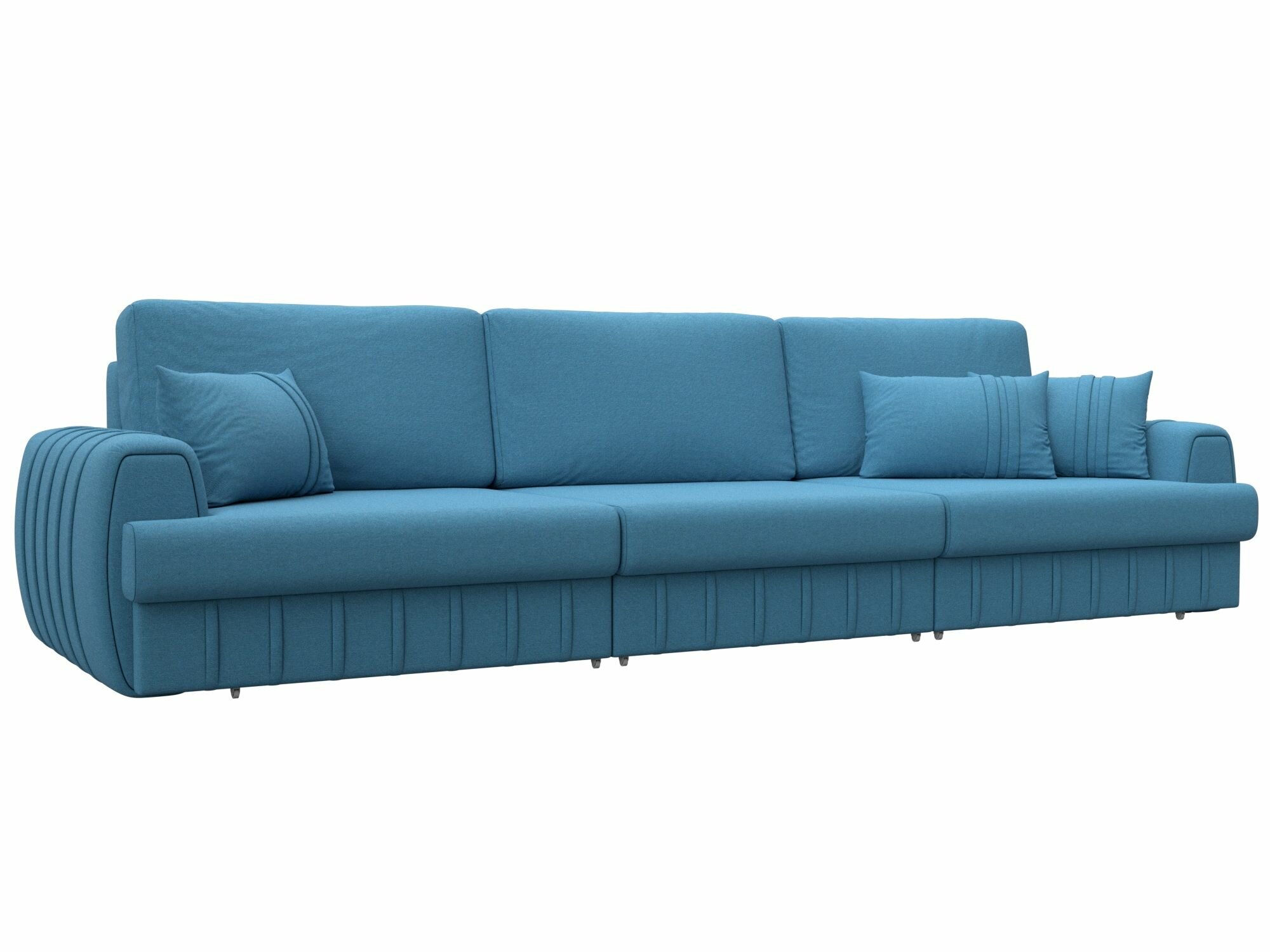 Диван прямой Флоу НПБ Лонг, Рогожка