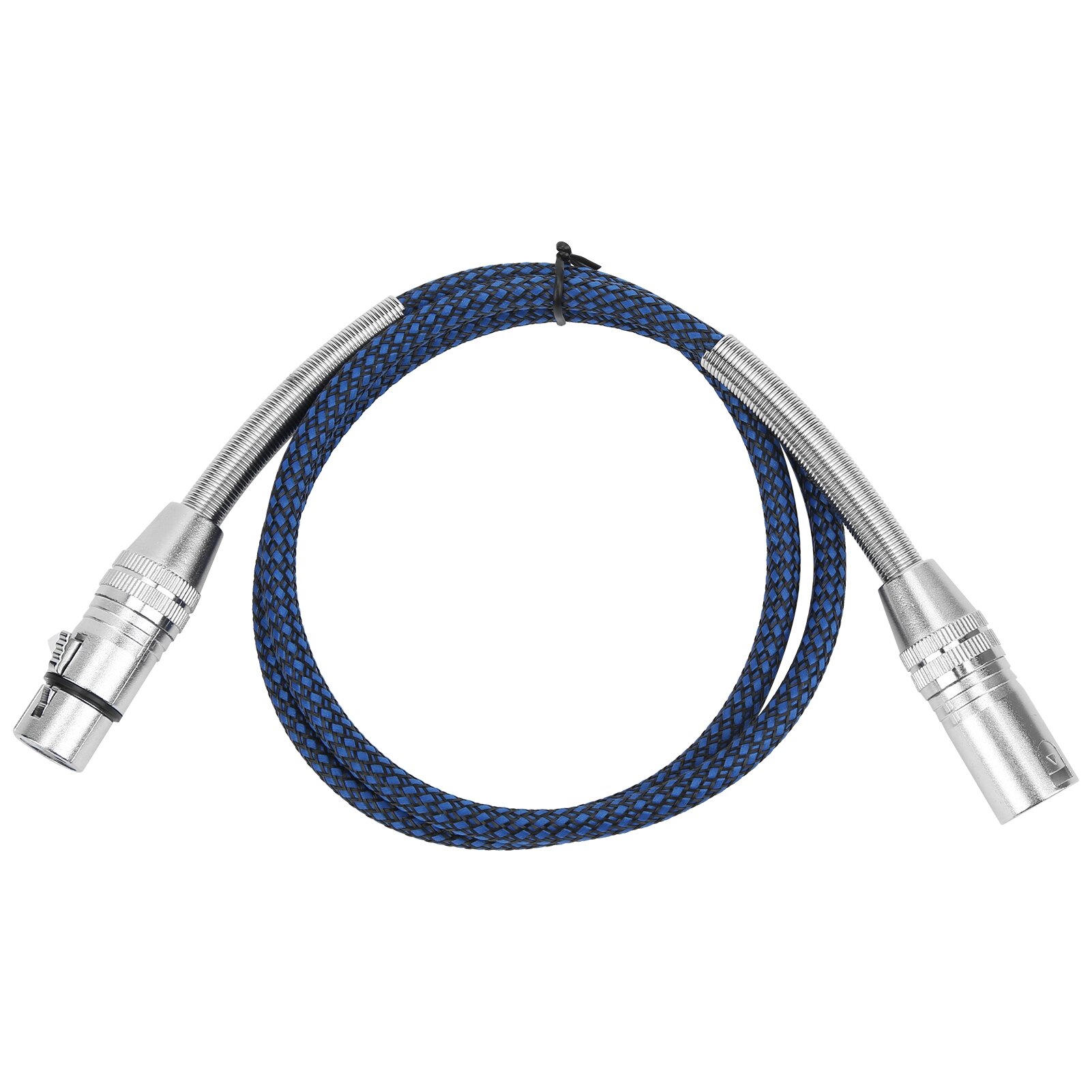 Микрофонный кабель из бескислородной меди, балансный провод для видеокамеры, микшера, аудиоусилителя, разъем XLR «папа-мама», 1 м / 3,3 фута