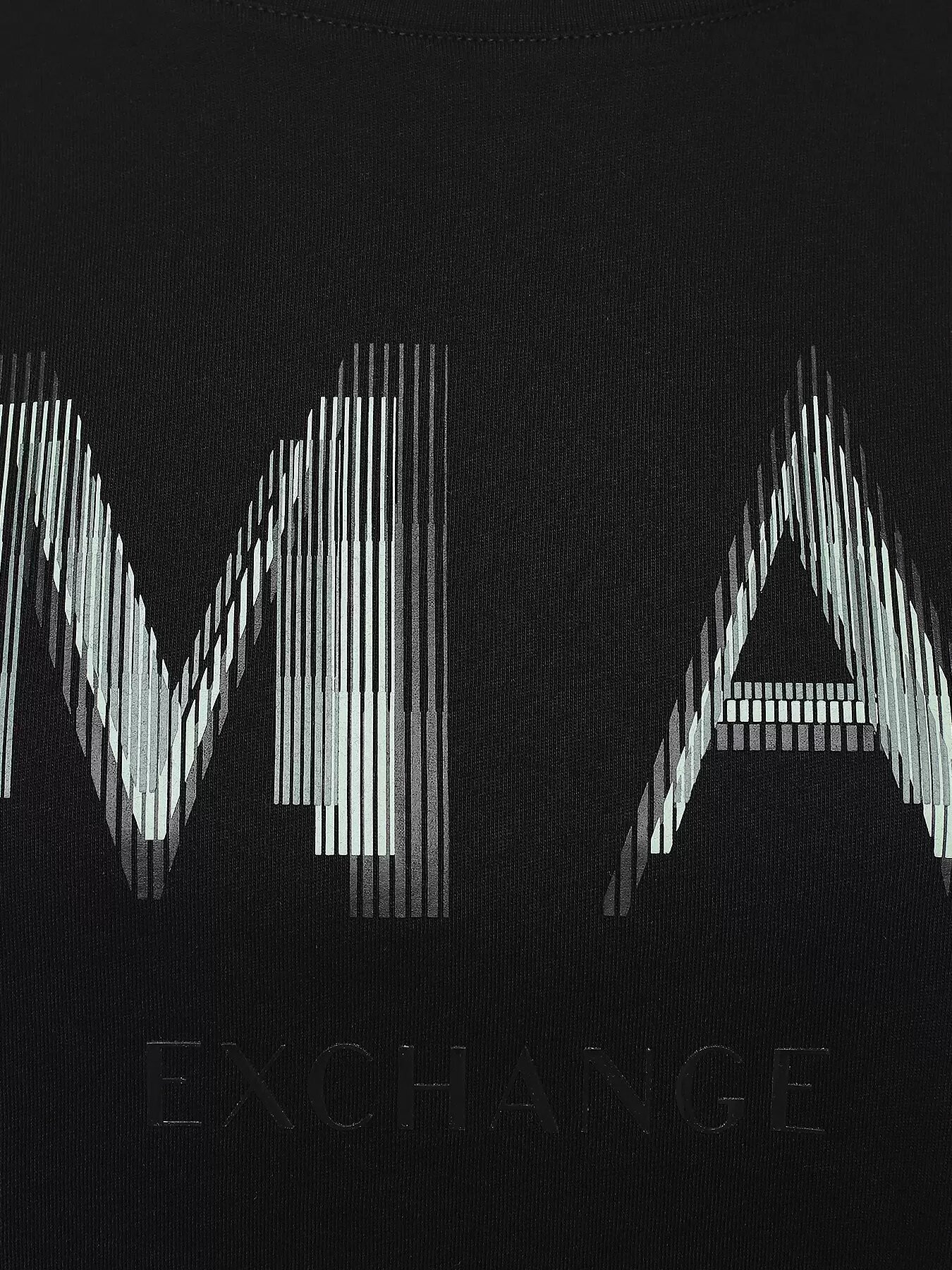 Футболка Armani Exchange, размер M, черный — фото 1