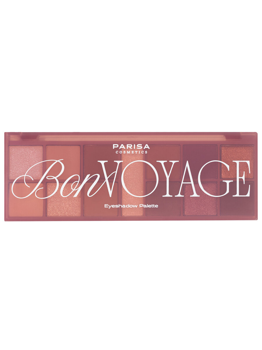 Parisa Cosmetics E-613 Палетка теней Bon Voyage тон 05, 15.6 г