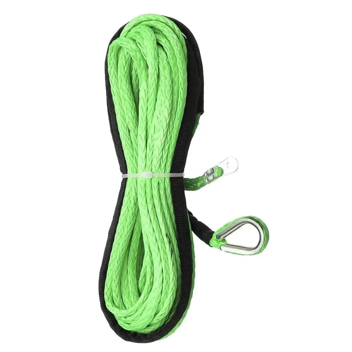 Синтетический трос для лебедки 1/4'x50' Green (7700 фунтов)