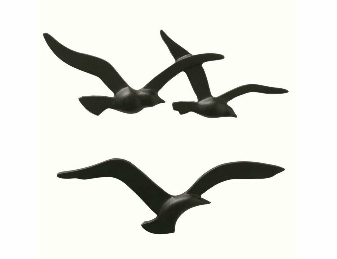 Настенная декоративная композиция, чёрные, металл, 35/40 см, Boltze