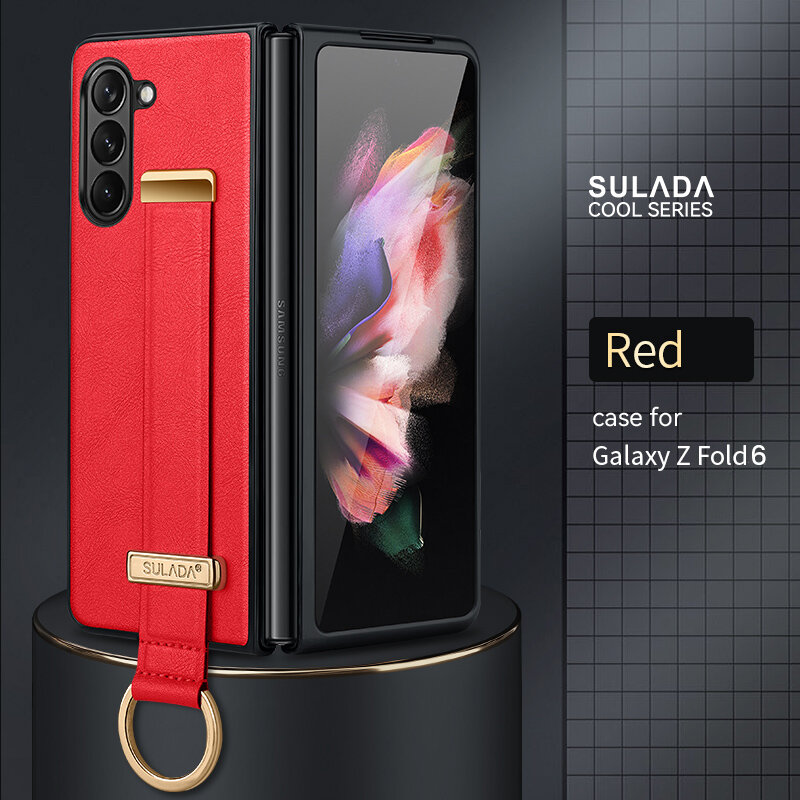 Чехол для Samsung Galaxy Z Fold 6 / Samsung Z Fold6/ Самсунг Галакси З Фолд 6 Высококачественная кожа Чехол