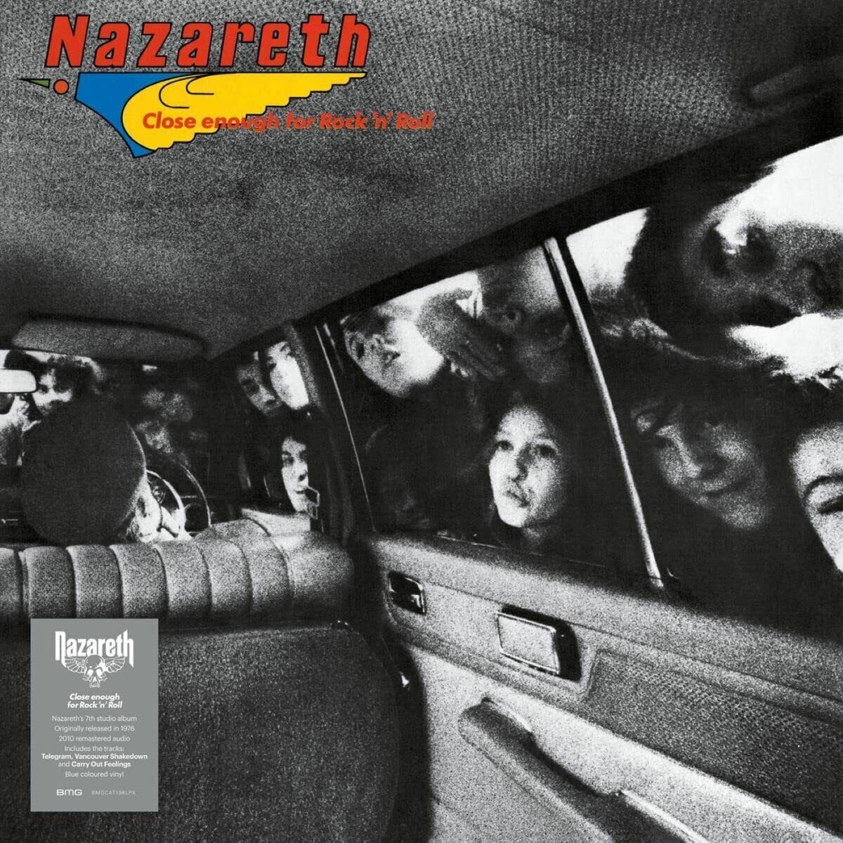 Nazareth. Close Enough For Rock 'N' Roll (LP Gatefold, Remastered, Repress, Blue Vinyl/Виниловая пластинка)