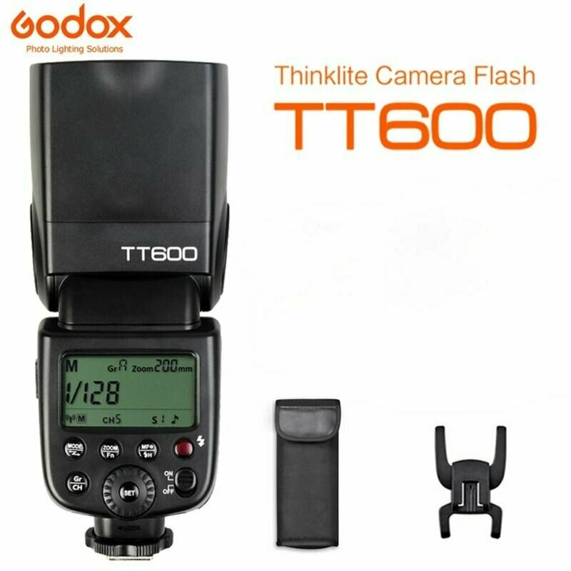 Godox TT600 Беспроводная вспышка Speedlite для главной/ведомой камеры 2.4G GN60 for Canon Nikon Pentax Olympus Fujifilm