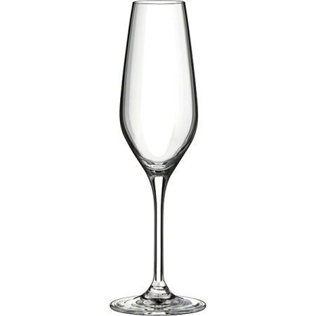 Бокал-флюте "Мартина", бокал - 6 шт. 205 мл, H - 22.5 см, D - 4 см.