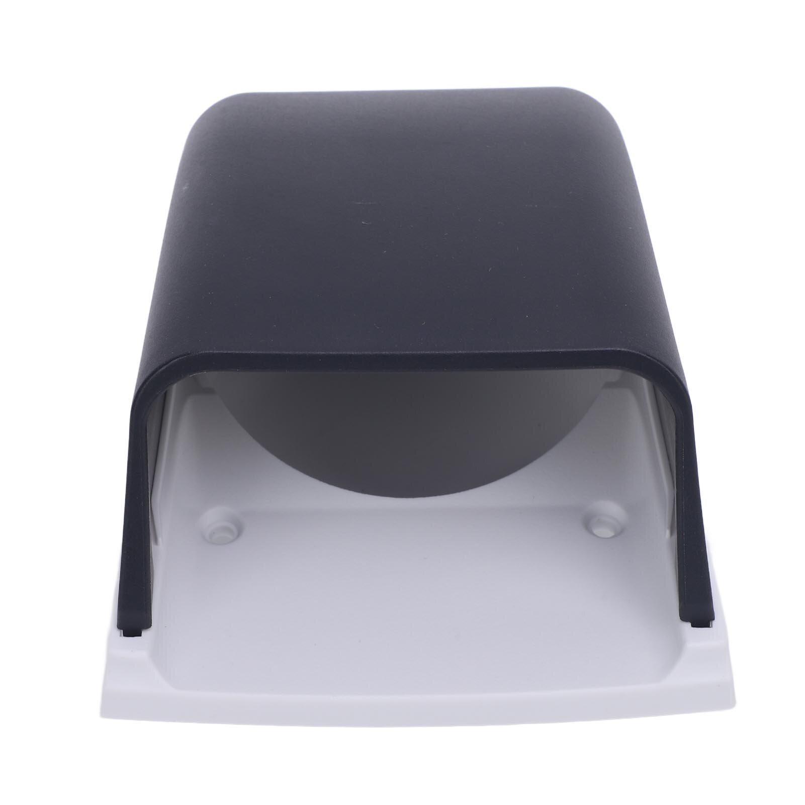 Морской Впускной Вытяжной Кожух Вентилятора 3 дюйма Стильно Смотрится С Улучшенным Воздушным Потоком Прочная Крышка Вентиляционного Отверстия для лодки RV Yacht Черно-белая