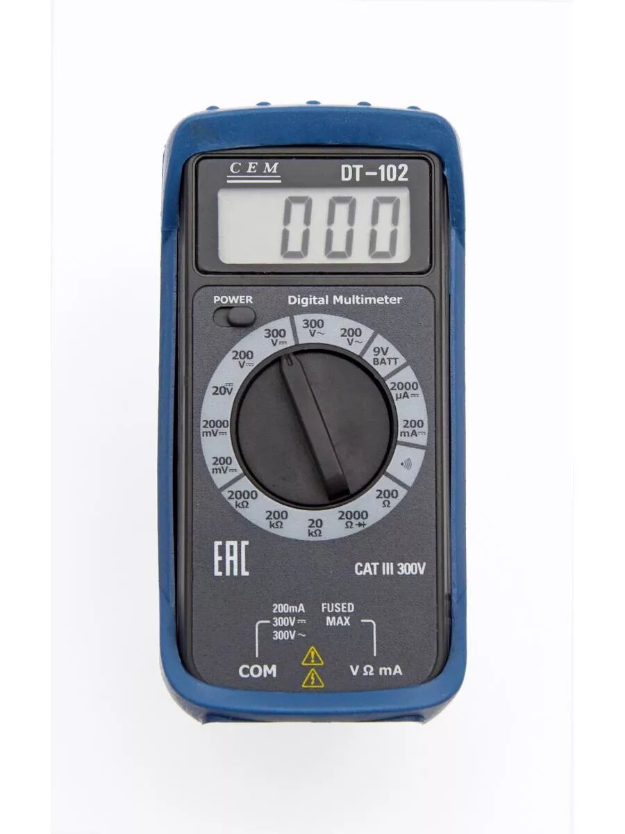 DT-102 Мультиметр цифровой