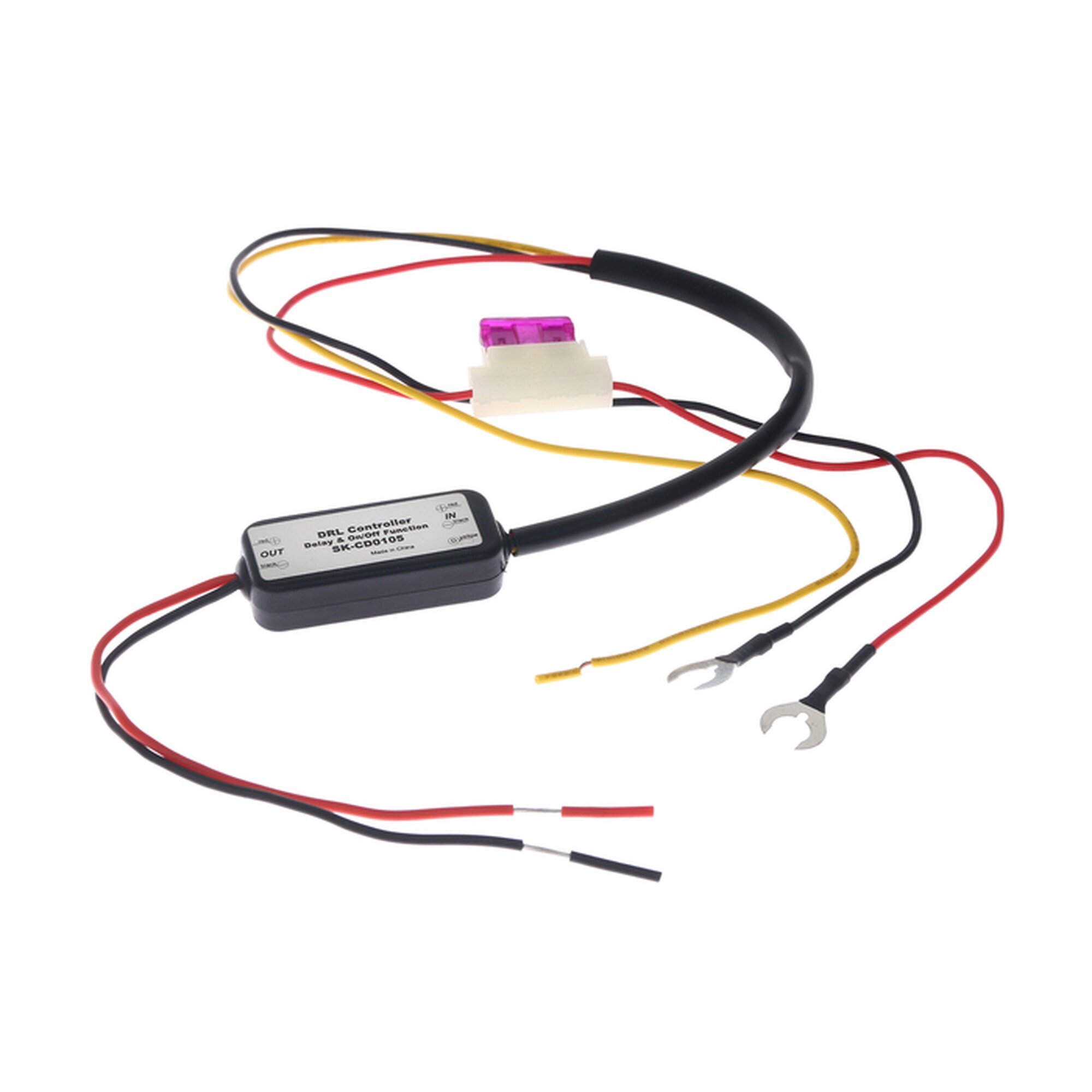 Стабилизатор напряжения Torso ДХО, 12В, защита от перенапряжения, подключение к аккумулятору