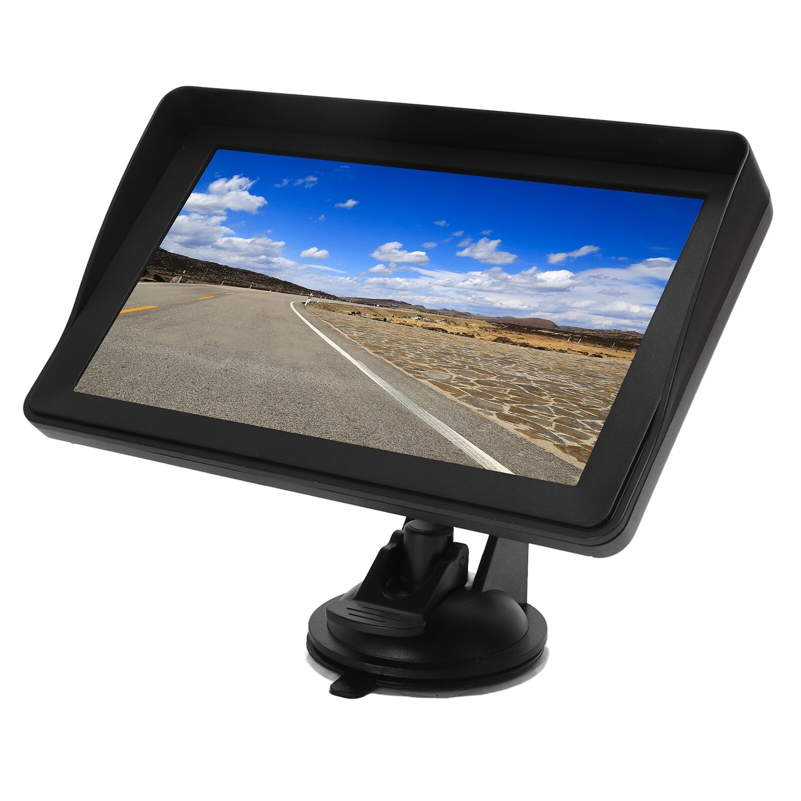 GPS навигатор с 7-дюймовым экраном, 3D навигация, поддержка FM-трансмиттера, для автомобилей и грузовиков