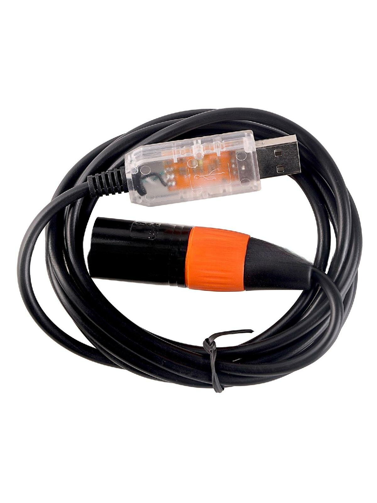 USB to DMX512 Control Cable RS485 Serialed Converter Adapter 3Pin for Stage Lighting 1.80m 1.0m 3.0m