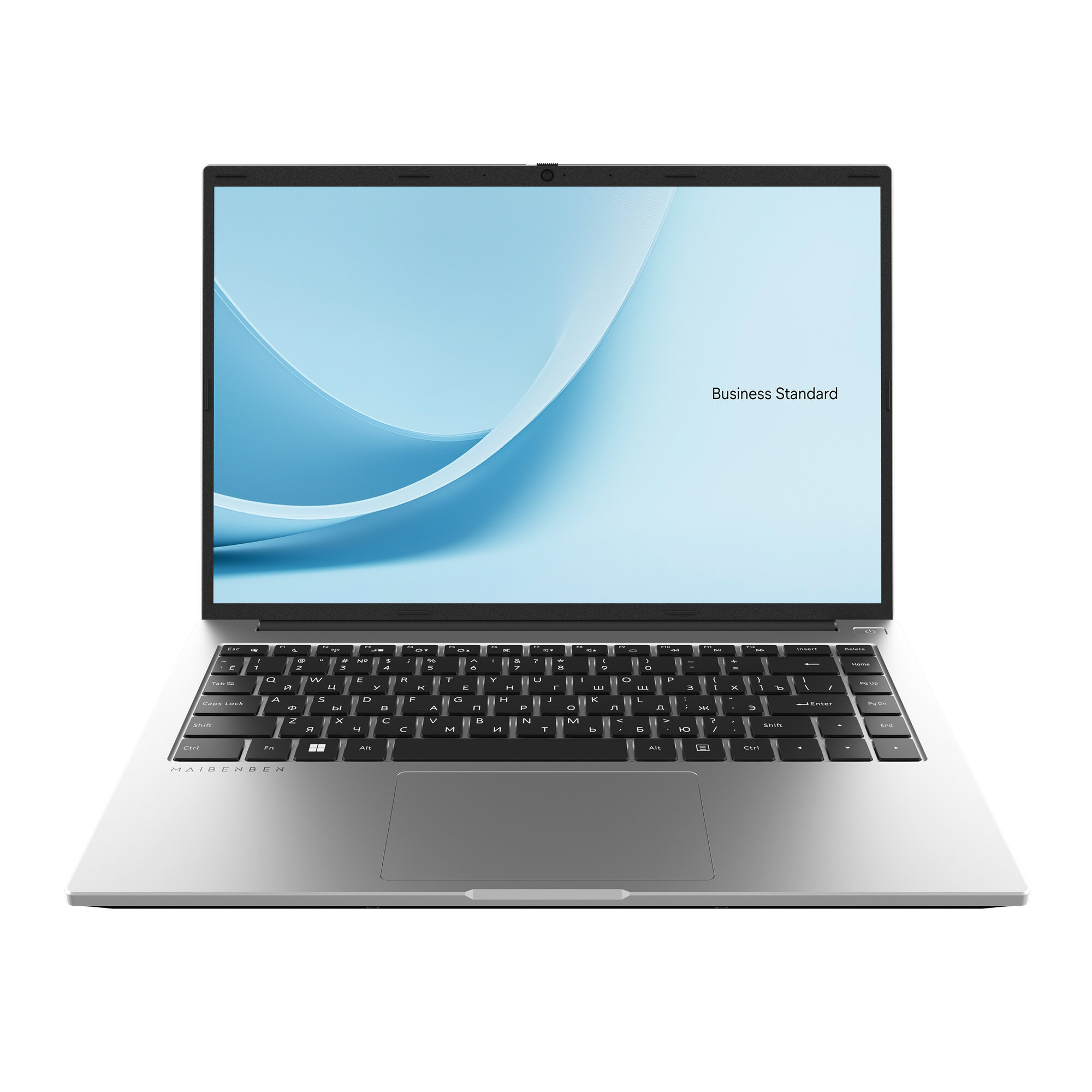 Ноутбук MAIBENBEN B114B 14.5" (3072x1920), AMD Ryzen 5 6600H, 16GB DDR5, 512GB SSD, Radeon 660M, Windows 11 Pro, silver
