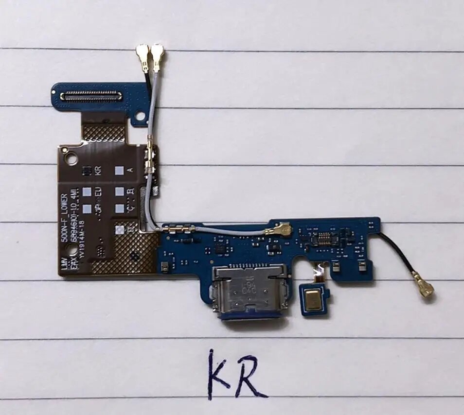 Для LG V50 ThinQ Type-C Micro USB порт для зарядки док-станция гибкий кабель запасные части