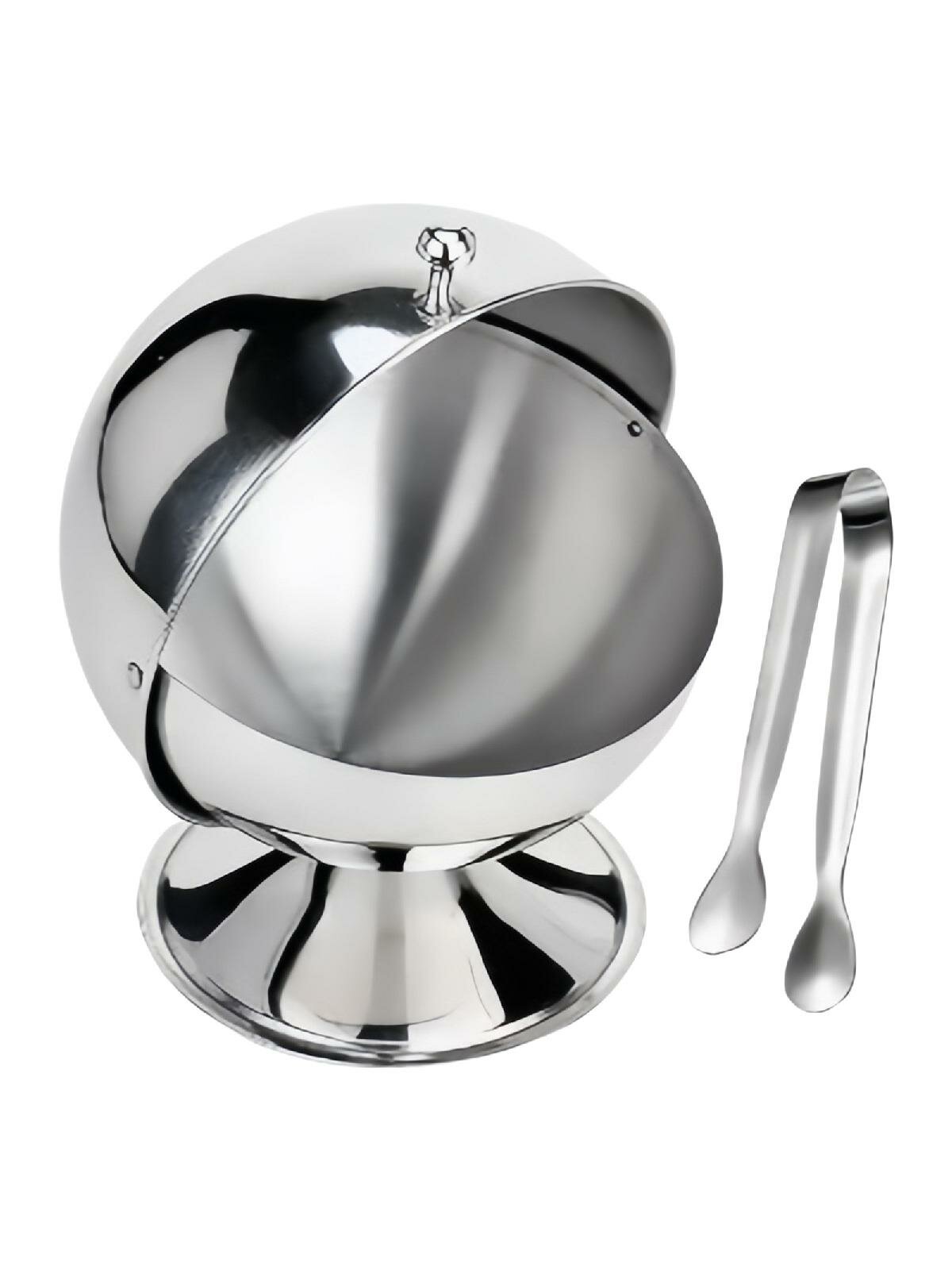 Сахарница со щипцами для хранения на кухне и в ресторане Инструмент для подачи напитков