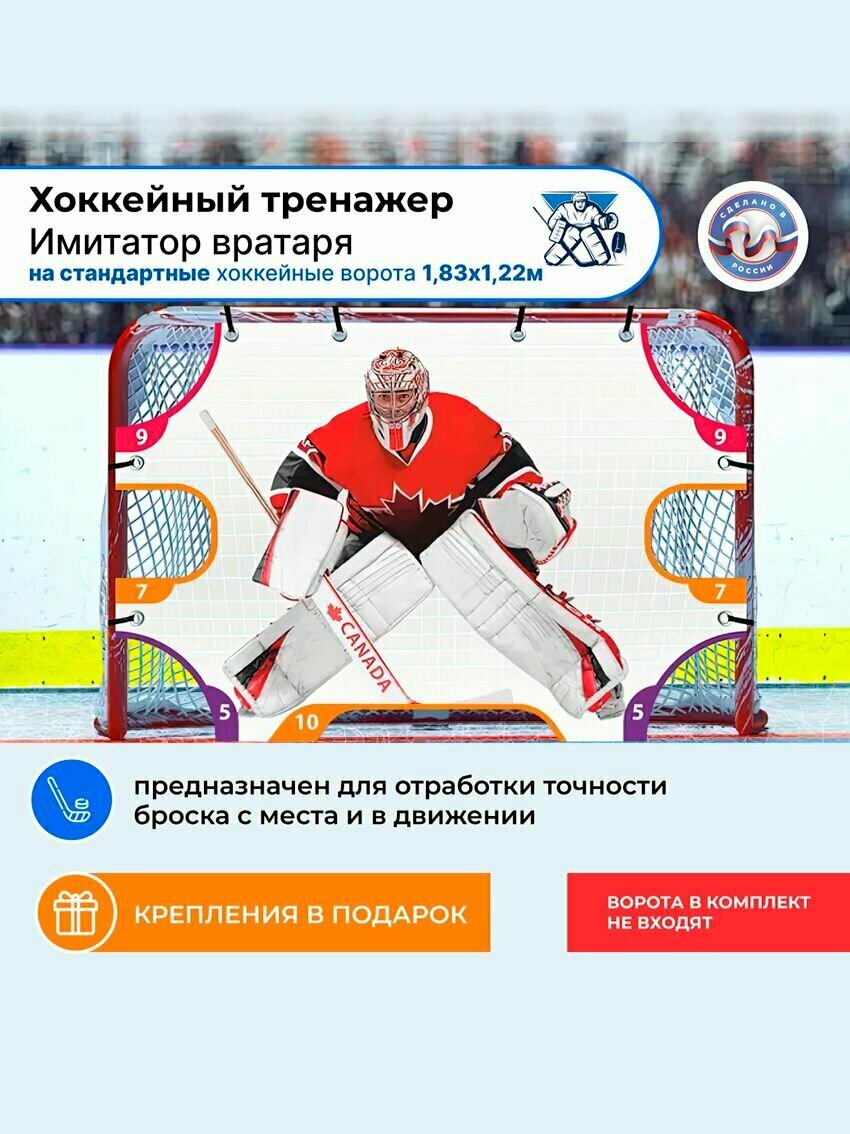 Хоккейный, флорбольный тренажер