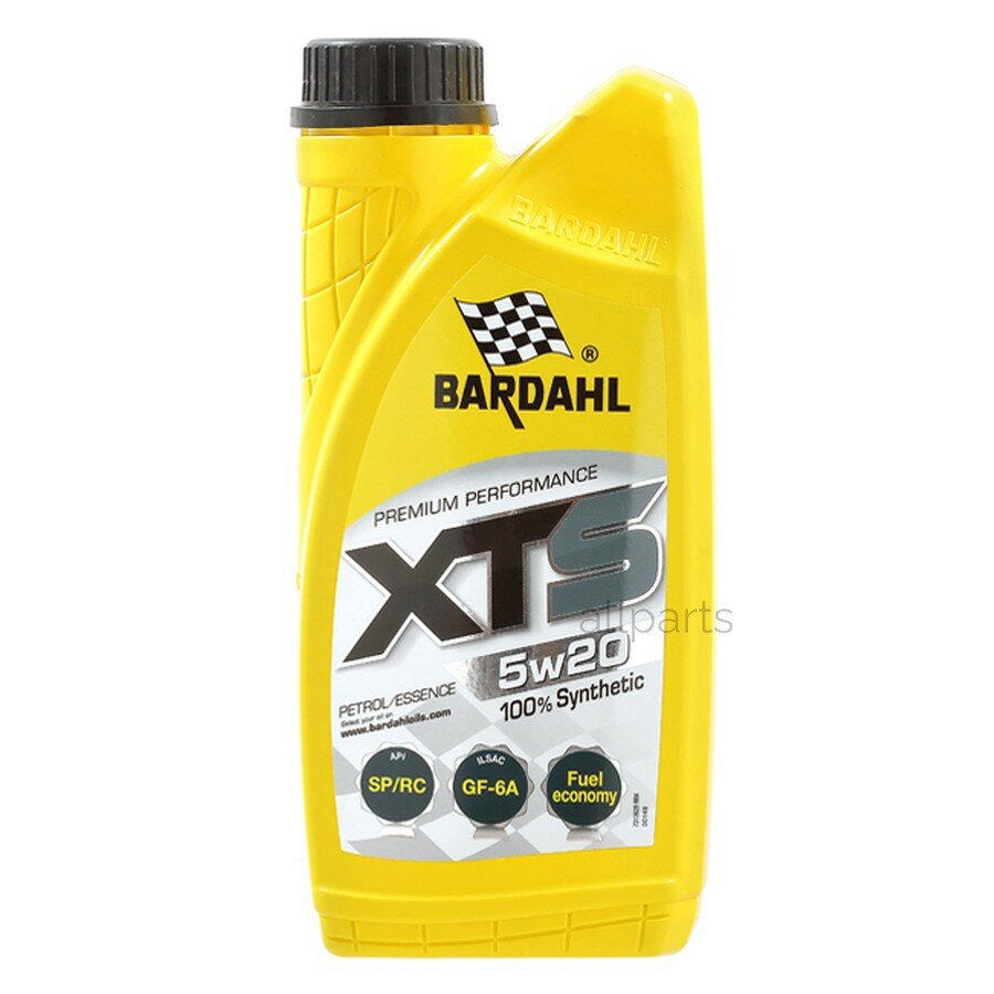 BARDAHL 36291 5W20 XTS SN 1L (синт. моторное масло)