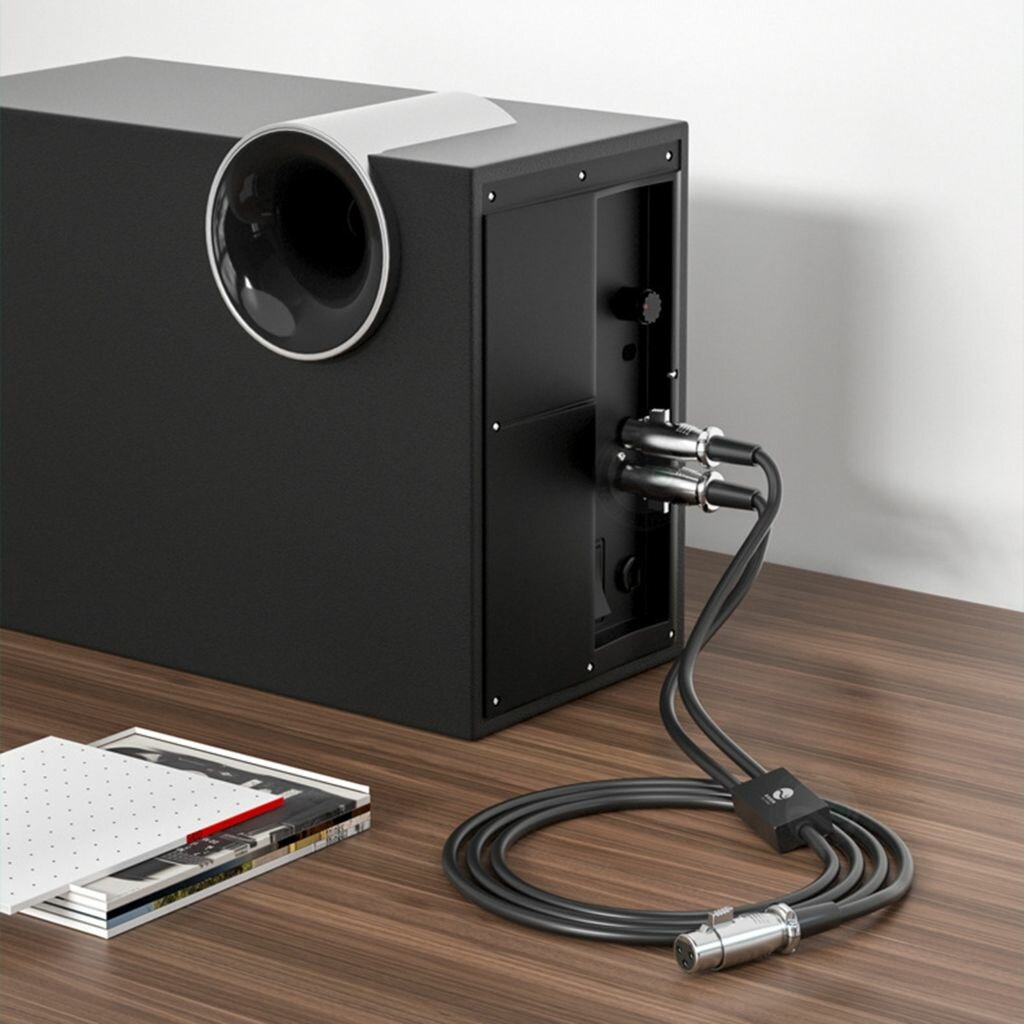 Canon 1PIN XLR мужской к женский аудио кабель-30см-Каннон женский к двойной мужской