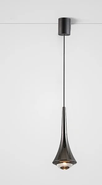 OEMG подвесная люстра LED черная жемчуг Pearl black, Черный, Natural White 4000K, 12w