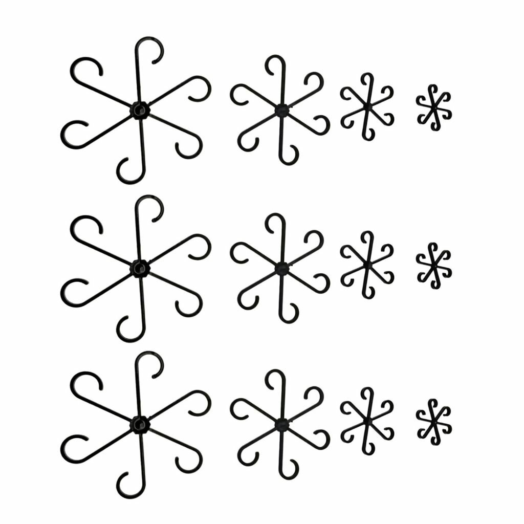 Держатель стеблей для цветов, Черный