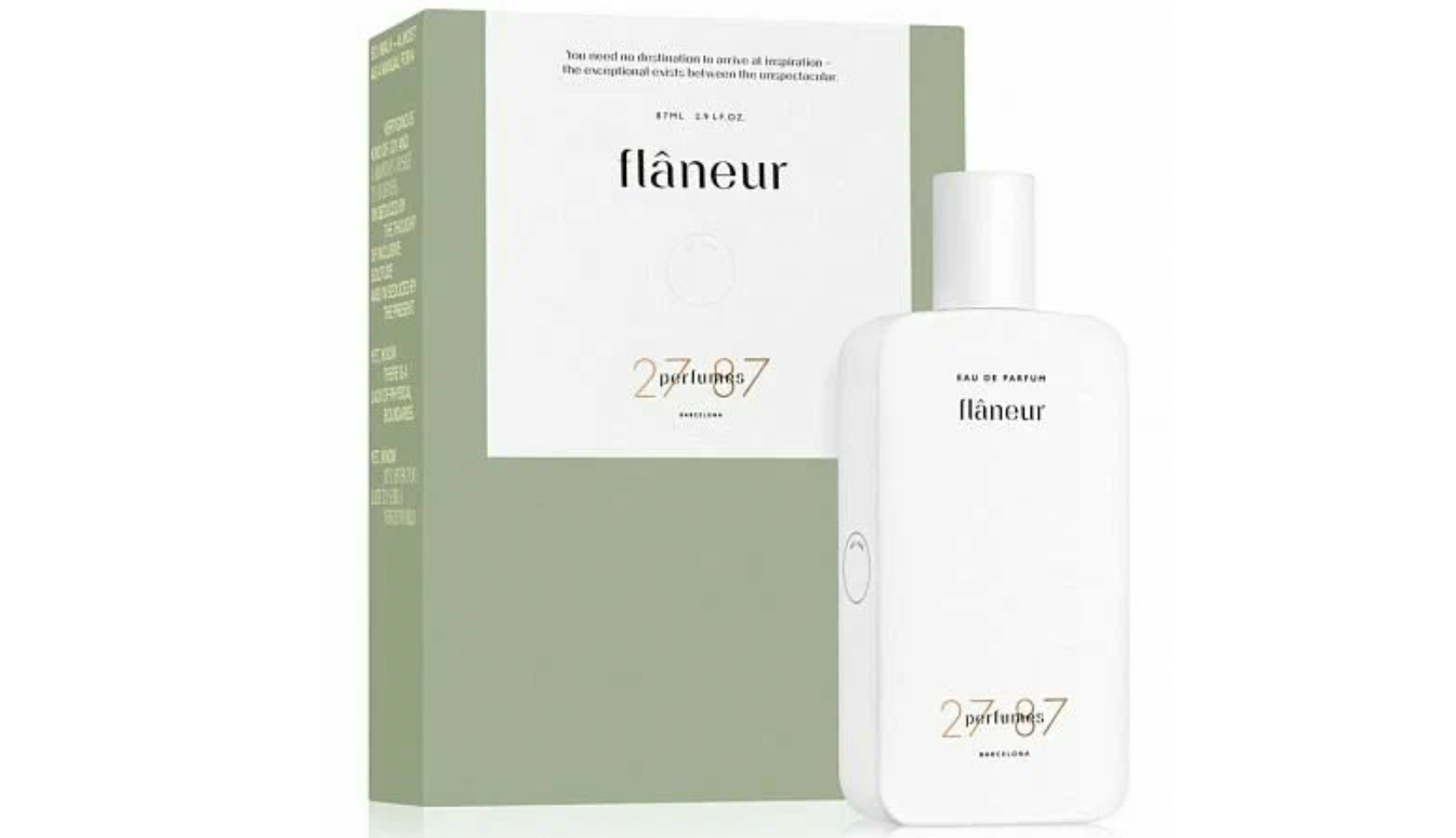 Парфюмерная вода 27 87 Flaneur 87 мл, фужерный древесный аромат
