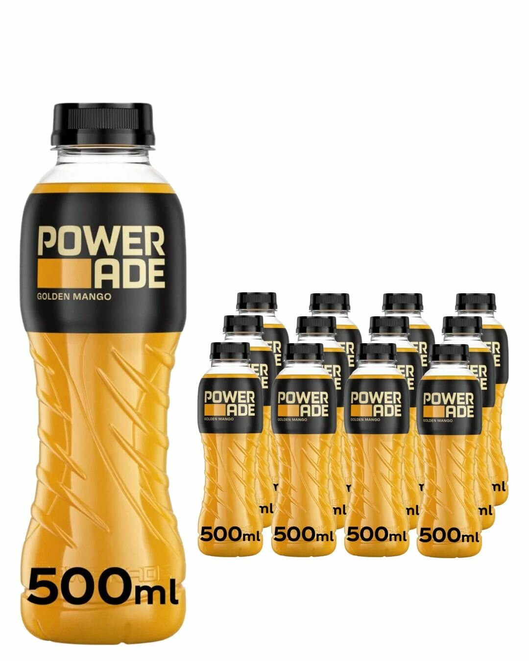 Напиток изотонический Powerade Golden Mango, Манго, 12 х 500 мл. ПЭТ. Великобритания .