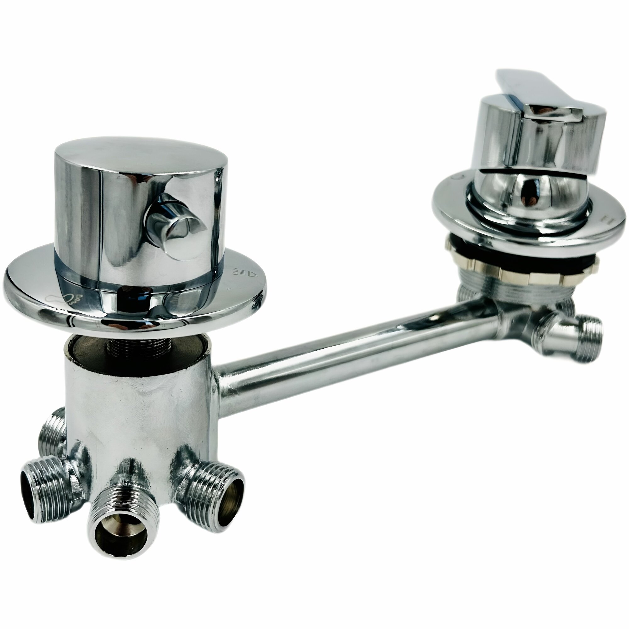 Смеситель для душевой кабины Appollo на 5 режимов, 170 мм, под резьбу