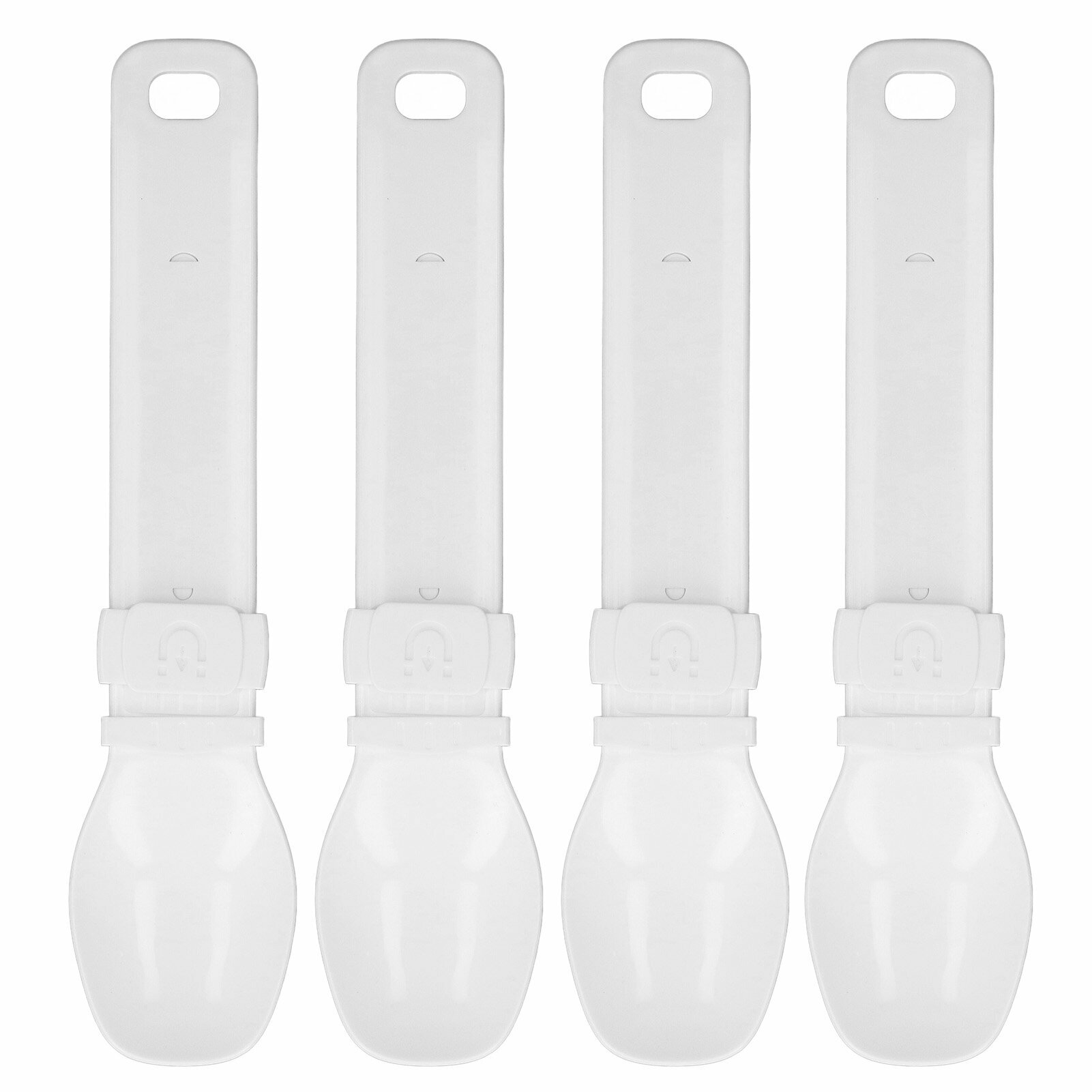 4 шт, ложка-слайд для кошек, регулируемая, легко моется, кормушка для кошек, ложка-саше для корма, которую можно облизывать, для дома