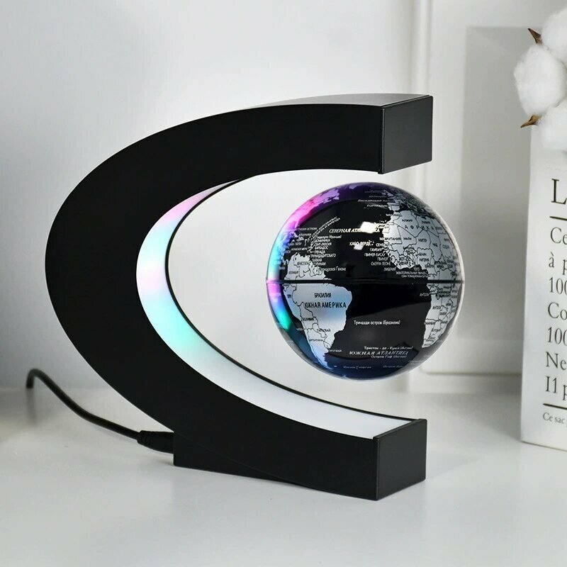 Магнитная левитация глобус подарок на день рождения новинка настольный офис корпоративное мероприятие креативный подарок украшения