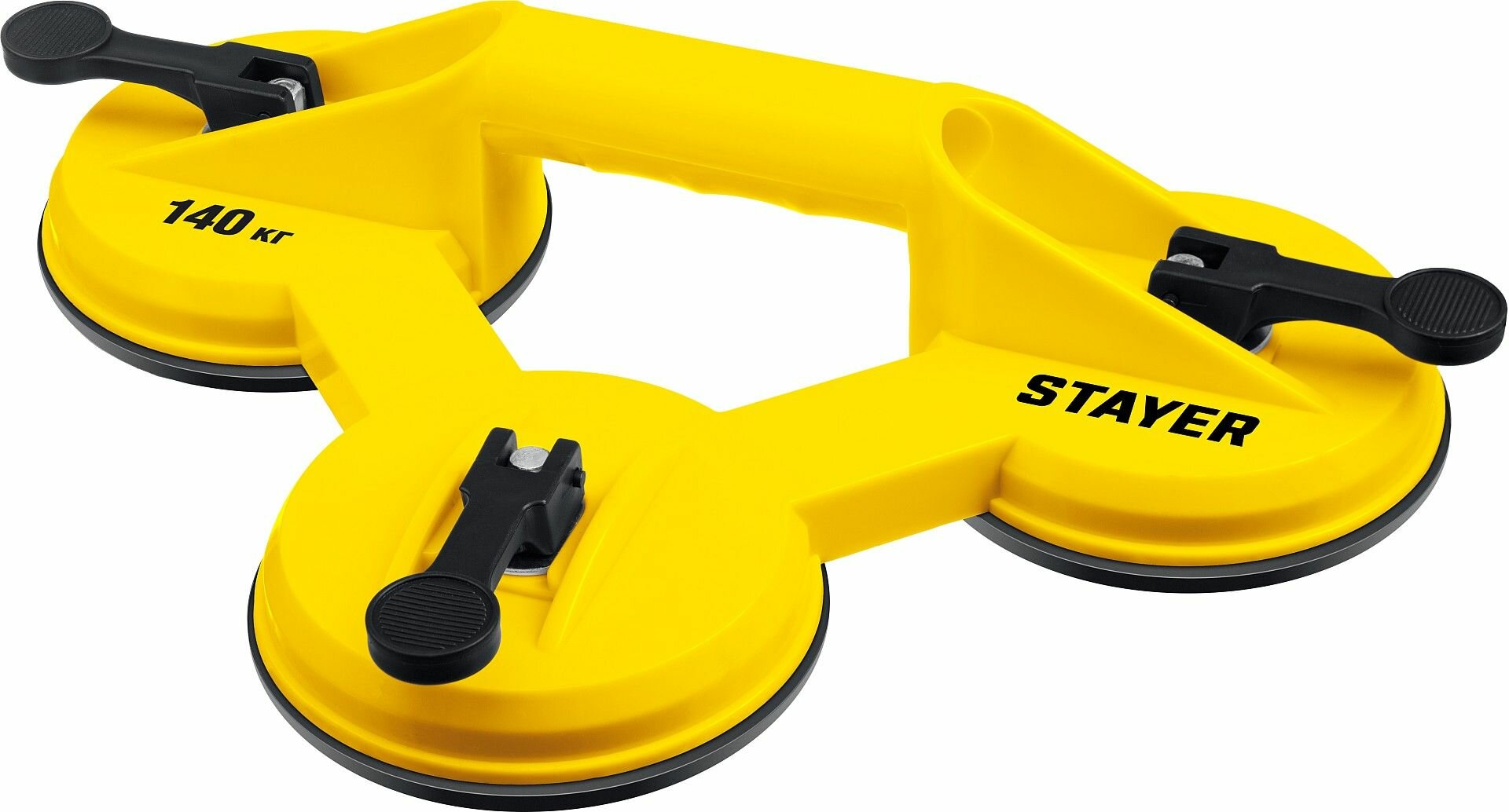 Стеклодомкрат STAYER MAXLift, 140 кг, тройной пластмассовый, тройной 33718-3