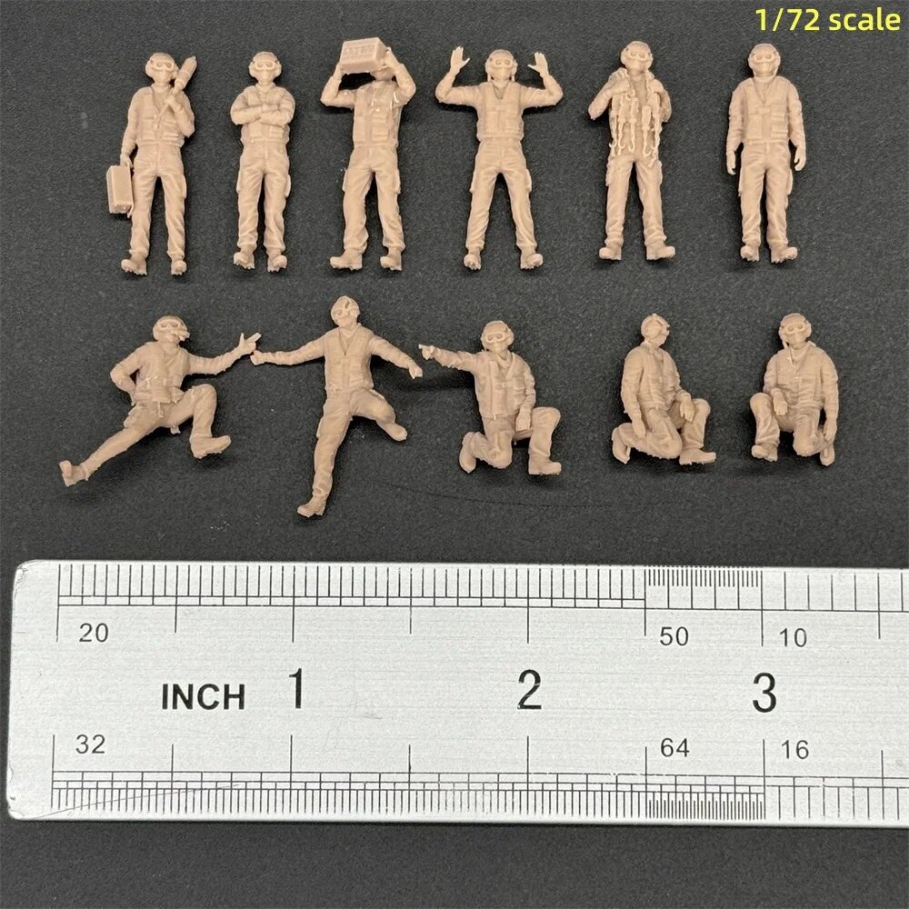 Фигурки US Flight Deck Crew 1/48 / 1/72 1 in 72 scale
