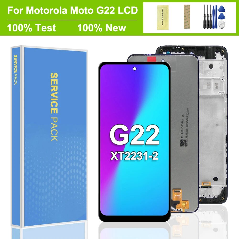 Дисплей Motorola Moto G22 Black No Frame 6.5"