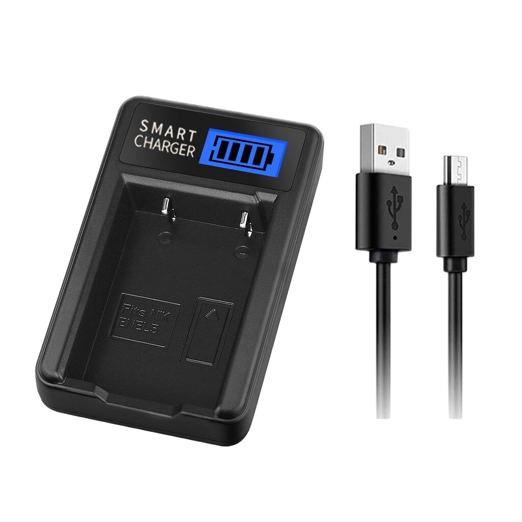EN-EL5 ЖК-USB Зарядное Устройство для 3700 4200 5200 5900 7900 P510 P5100 P520 P530 P6000 Аксессуары для Док-станции Для Зарядки Камеры