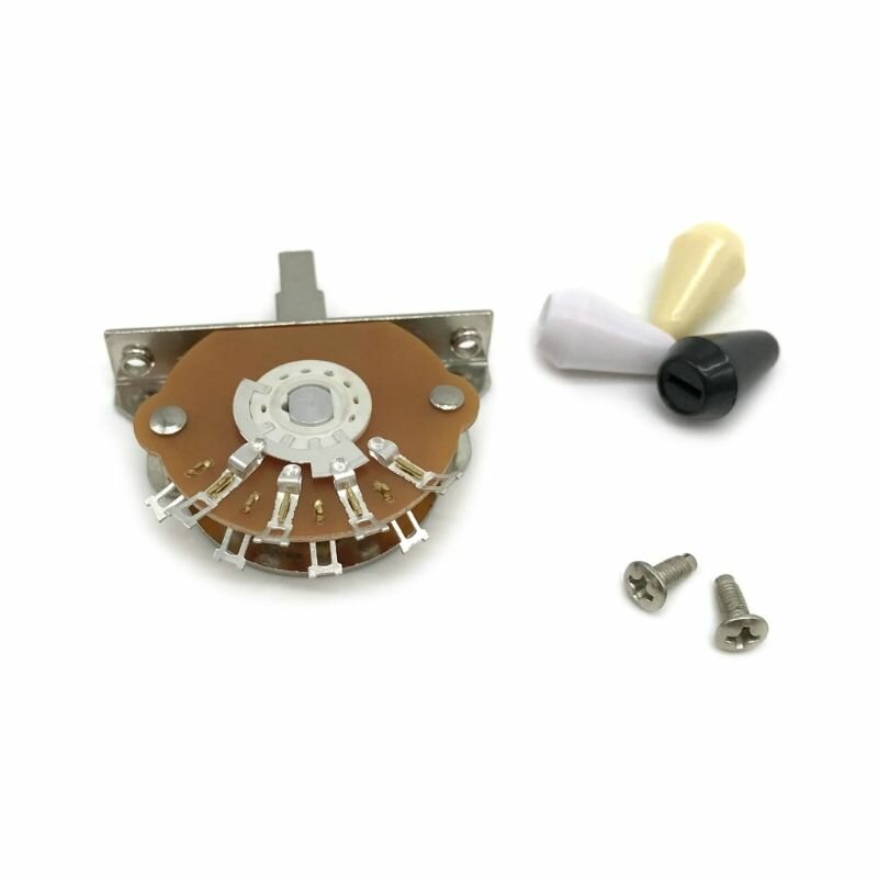 5-позиционный переключатель звукоснимателя для гитары с 3-цветной крышкой наконечника электрогитары в стиле FD TL, аксессуары деталей