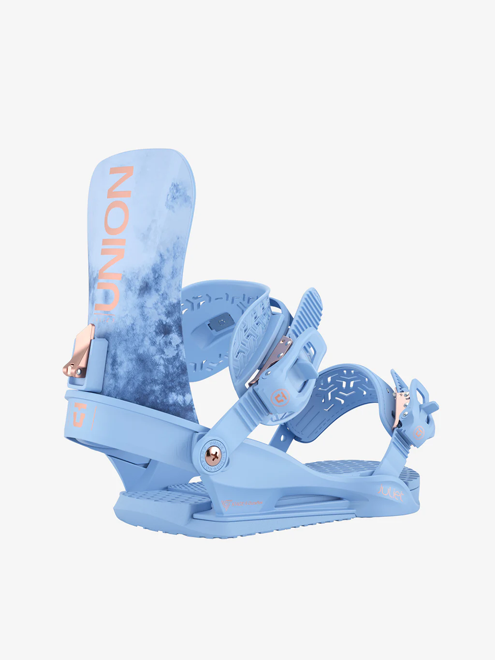 Крепления для сноуборда женские Union juliet tie dye, размер M (37-40.5 eur)