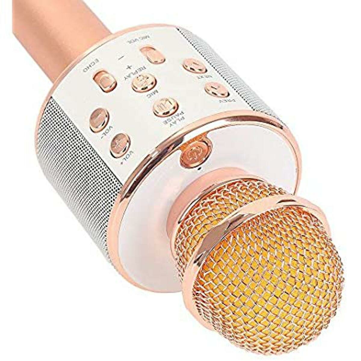 Беспроводной Bluetooth-микрофон и Hi-Fi-динамик, устройство для изменения голоса, портативный Bluetooth-динамик/микрофон