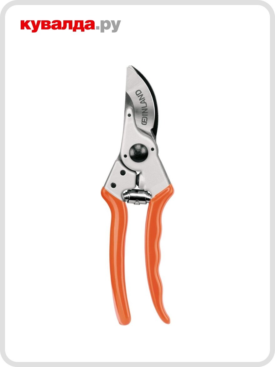 Секатор FINLAND 1717 кованый профессиональный с обрезиненными ручками