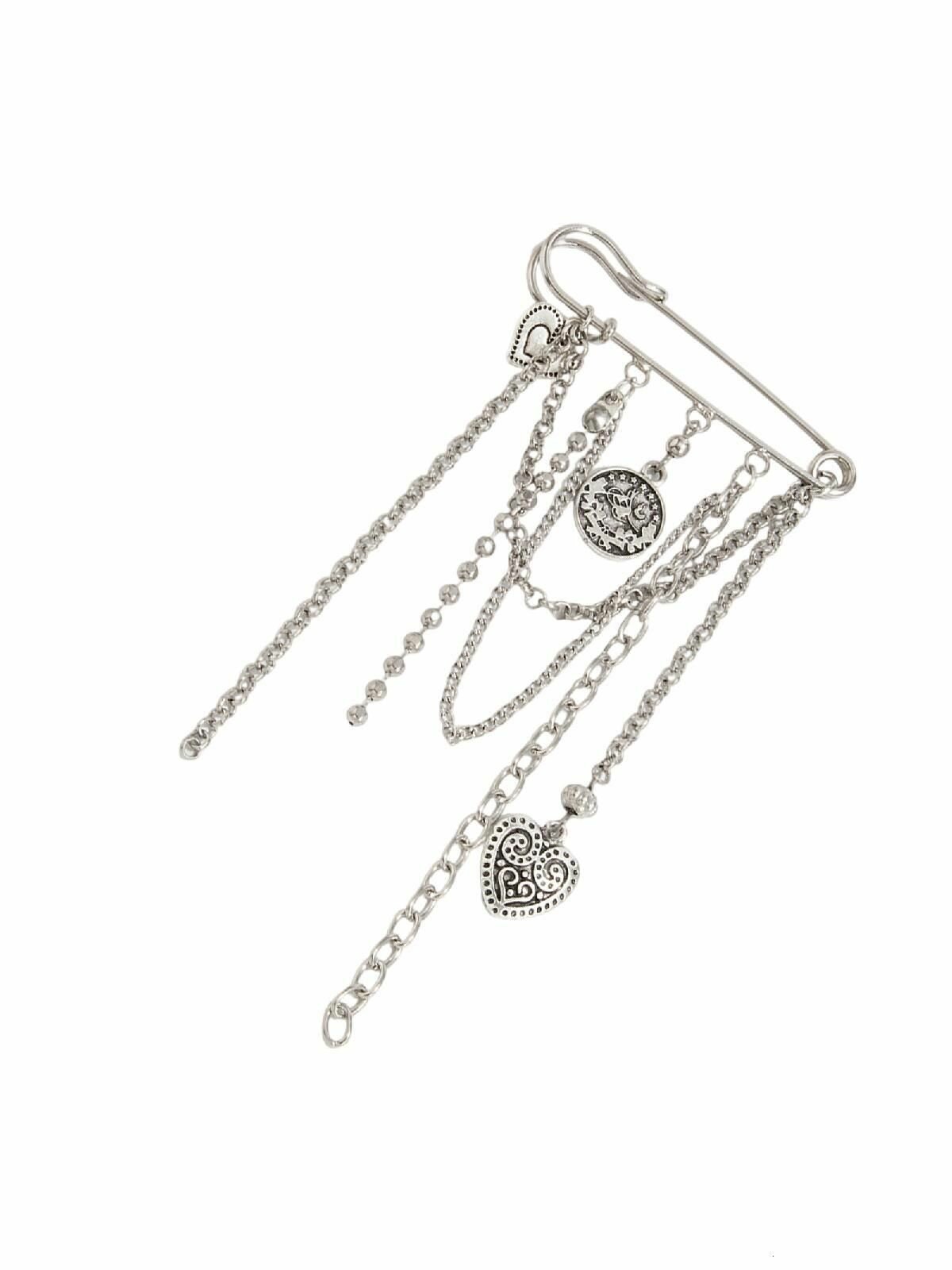 Булавка для укорачивания брюк с бахромой, C