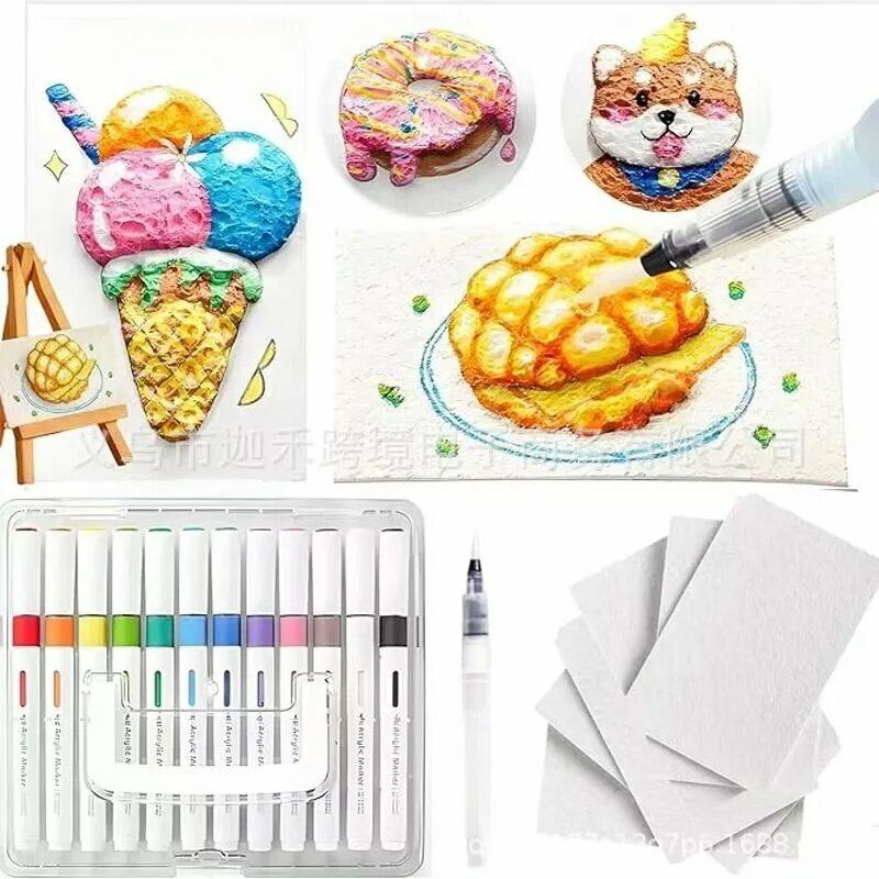 Текстурная Бумага Magic Foam, Целлюлозная Бумага Для Рисования С Текстурой Foam, товары для творчества и творчества для