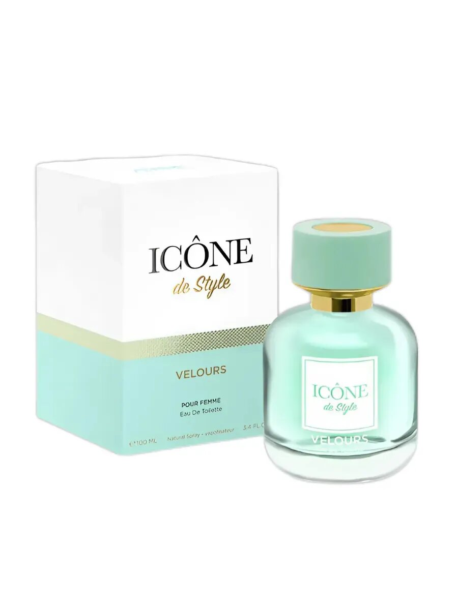 Туалетная вода Поли Парфюм Icone De Style VELOURS 100ml (аромат Lanv Modern Princess) для женщин