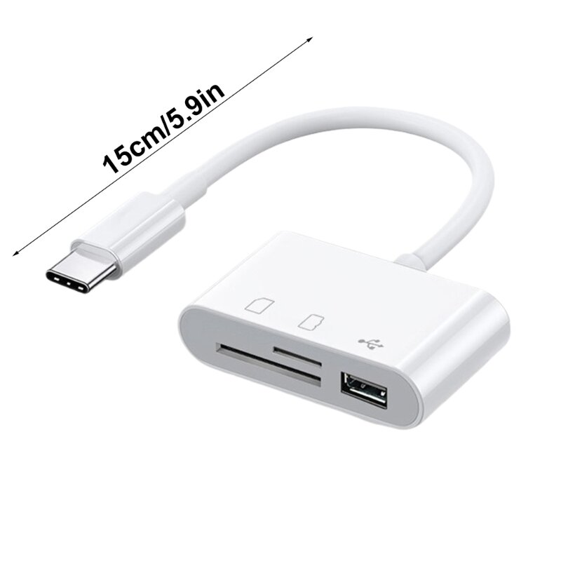 TypeC к SD TF USB три в одном — фото 1