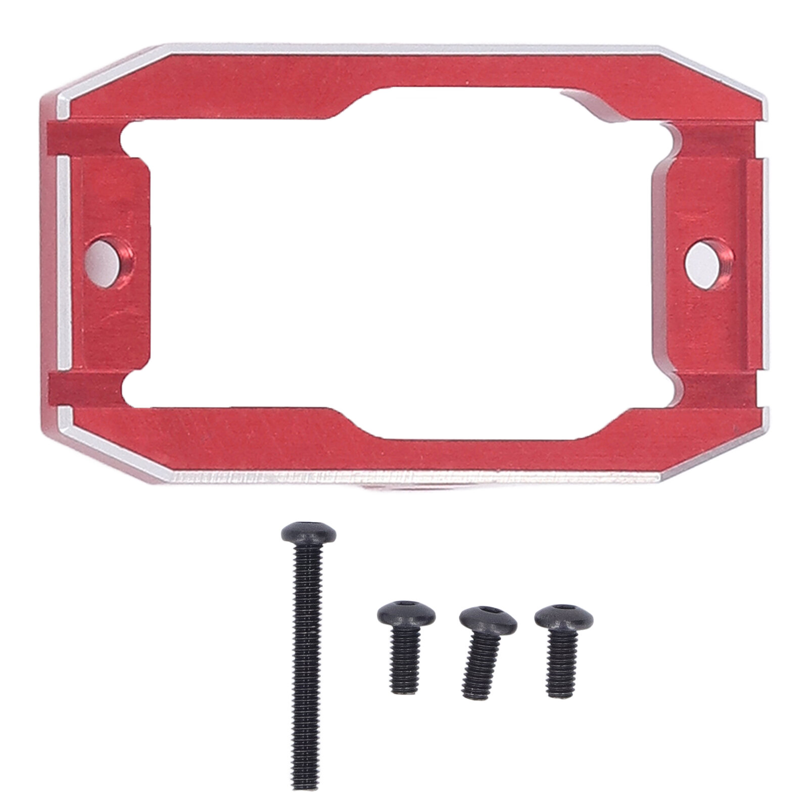 Крепление сервопривода из алюминиевого сплава, легкое металлическое, для модели Traxxas 1/18 TRX4M, красное.