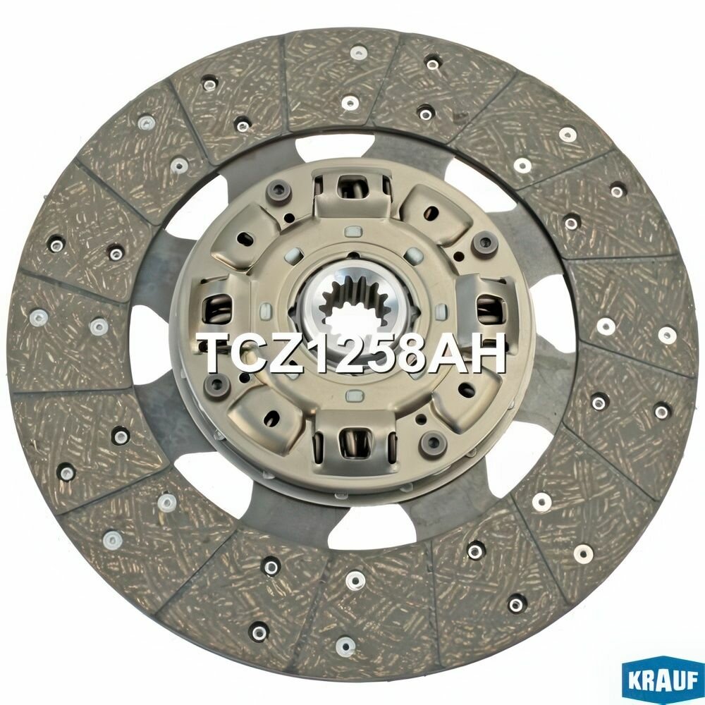 Диск сцепления ведомый, для Тойота Дина, Хино 300 арт TCZ1258AH