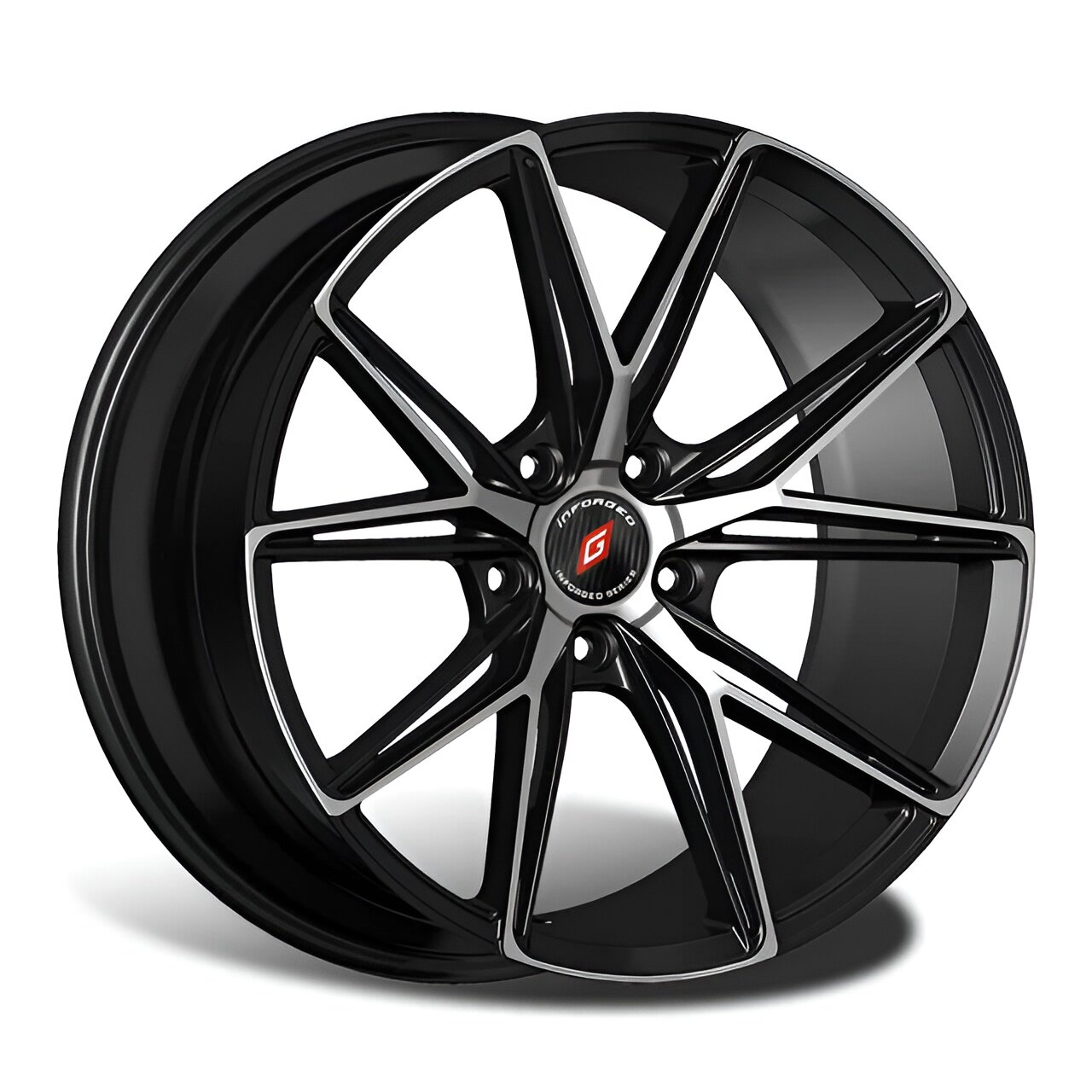 Колесный диск Inforged IFG49 8x18/5x108 D63.3 ET45 BLACK MACHINED