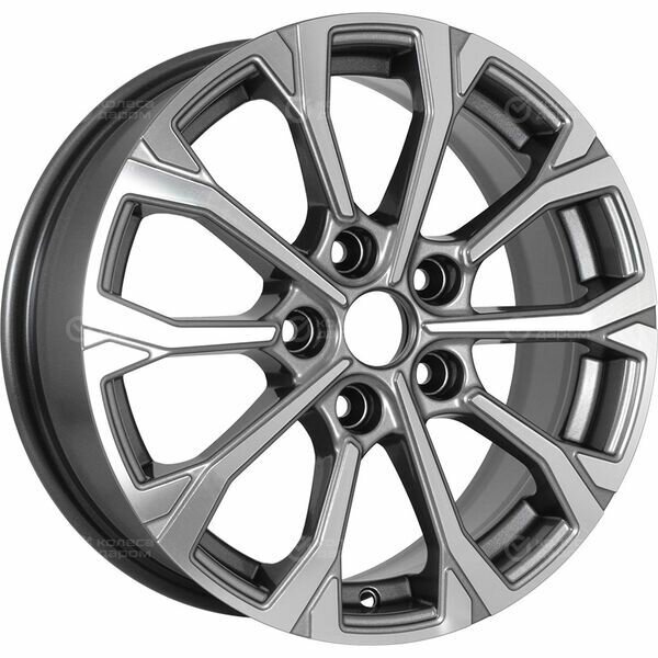 Колесный литой диск KHOMEN KHW1605 (Changan CS35 Plus) R16x6.5 5x110 ET46 CB63.3 GRAY_FP