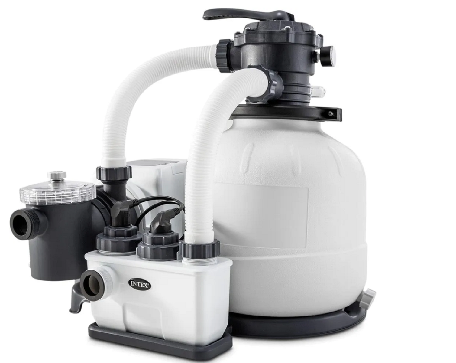 Фильтр для бассейна песочный с хлоргенератором 6 m3, Krystal Clear Intex QX2100 26676